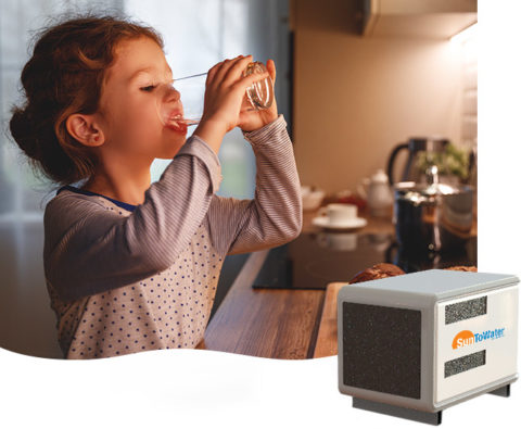 SunToWater Water Generator. Making Water from Air.